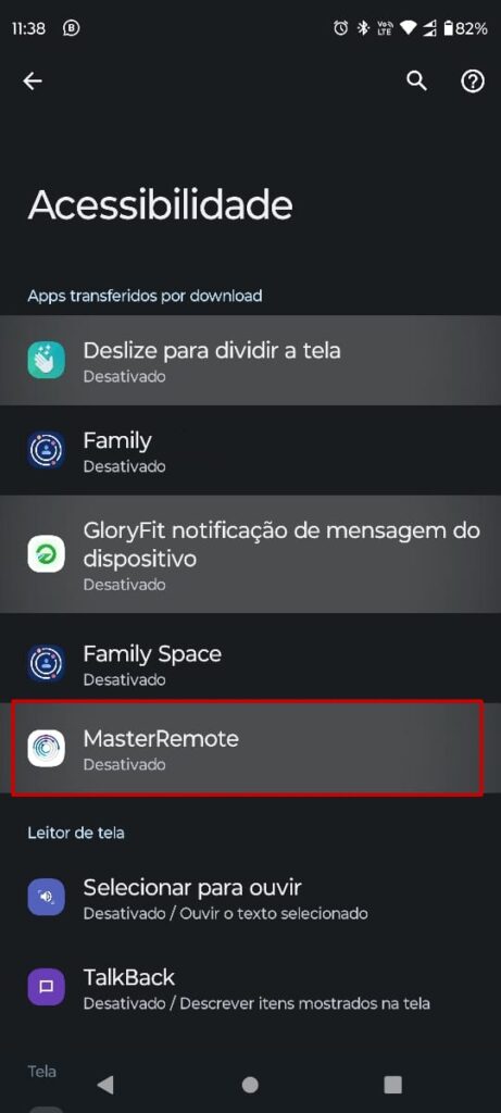 Instalação do Master Remote Android – Master Remote