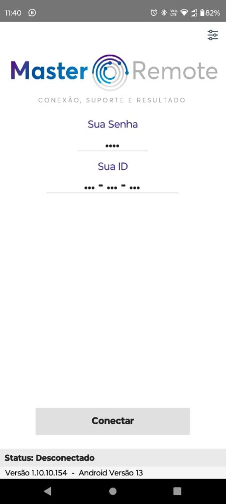 Instalação do Master Remote Android – Master Remote